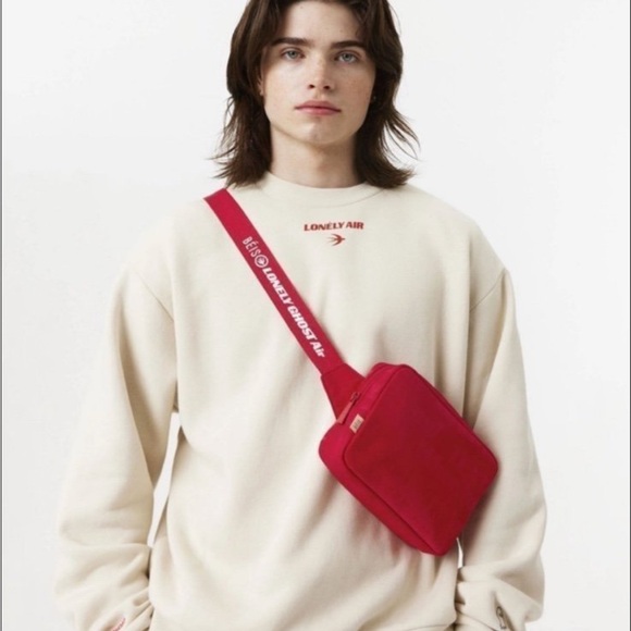 BEIS | Bags | Beis X Lonely Ghost The Red Belt Bag | Poshmark
